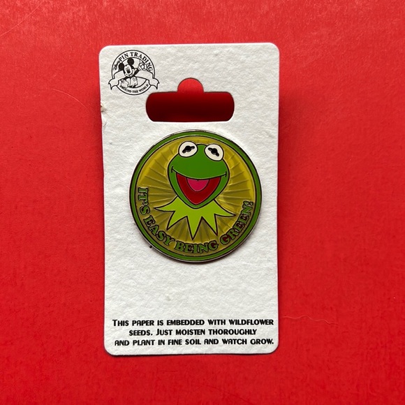 Disney | Other | Disney Kermit Pin Walt Disney World Easy Being Green ...
